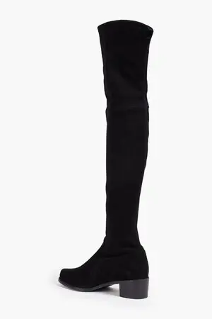 STUART WEITZMAN Suede Over-the-knee Boots