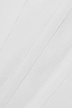 DION LEE Modular Cutout Ribbed Bustier Top