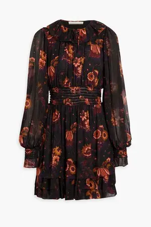 Ulla Johnson Adara Floral-print Mini Dress
