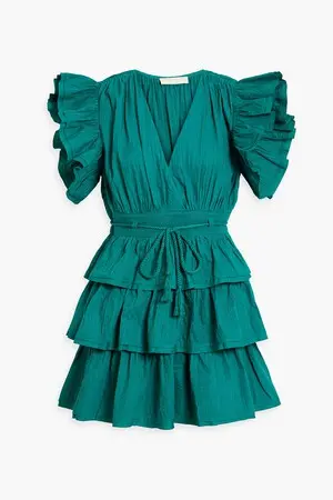 Ulla Johnson Camilla Tiered Mini Dress