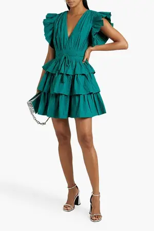 Ulla Johnson Camilla Tiered Mini Dress