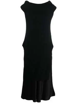SEMICOUTURE Off-shoulder Maxi Dress