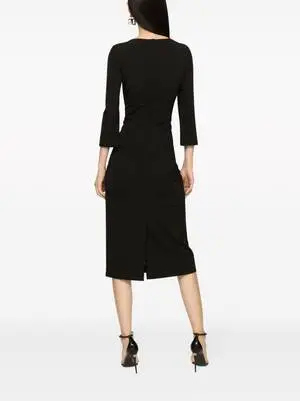 Dolce & Gabbana Midi Wool-blend Dress