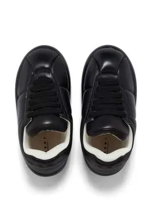 Marni Bigfoot 2.0 Padded Leather Sneakers - Black