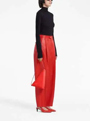 Marni Leather Trousers