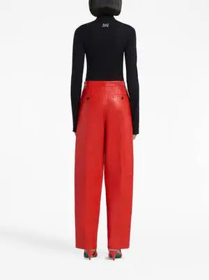 Marni Leather Trousers