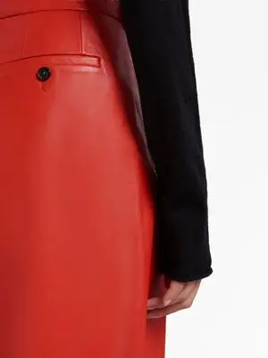 Marni Leather Trousers