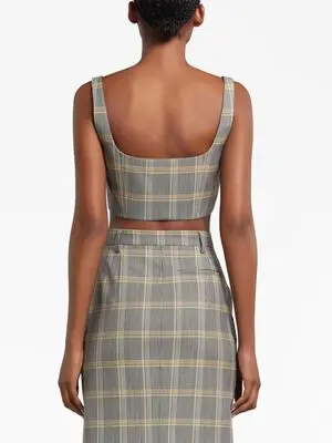 Marni Virgin Wool-blend Cropped Top
