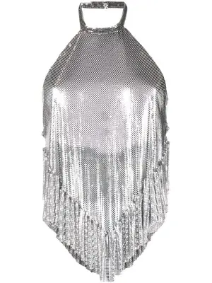 Rabanne Chainmail Halterneck Top