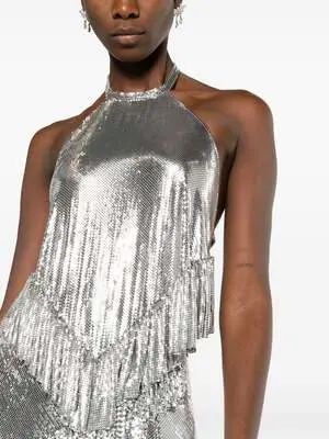 Rabanne Chainmail Halterneck Top