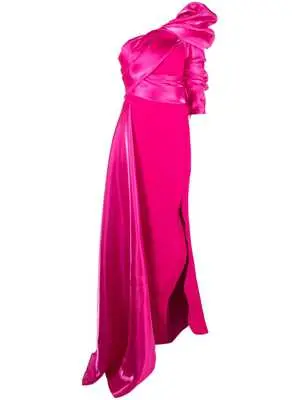 Gaby Charbachy Slit Evening Dresses