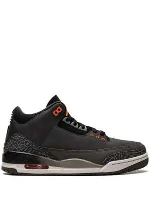 JORDAN Air 3 Fear Sneakers - Black