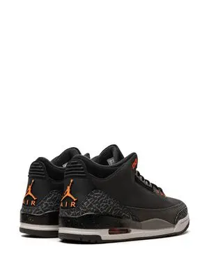 JORDAN Air 3 Fear Sneakers - Black