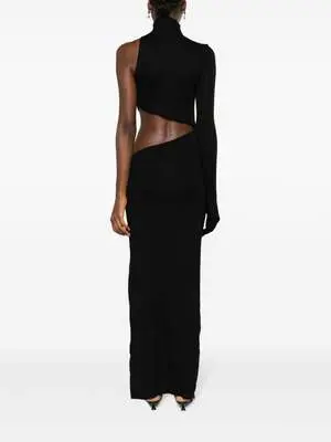 MANURI Tetris Cut-out Midi Dress