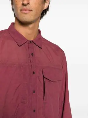 RANRA Spread-collar Button-up Shirt