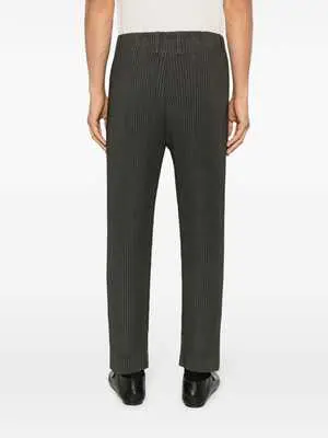 Issey Miyake Pleated Straight-leg Trousers