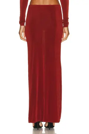 Anna October Kerry Skirt In Rust