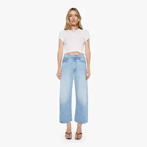 MOTHER MOTHER The Half-Pipe Ankle Jeans Blue
