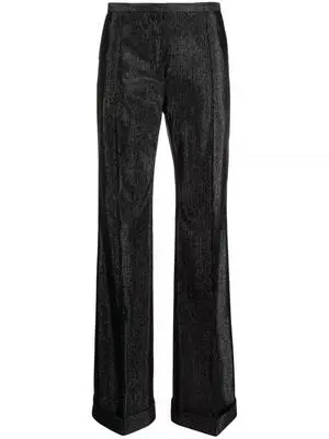 Philosophy Di Lorenzo Serafini Metallic-effect Straight-leg Trousers