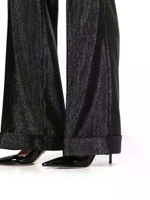 Philosophy Di Lorenzo Serafini Metallic-effect Straight-leg Trousers