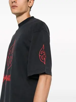 Balenciaga Logo-print Cotton T-shirt