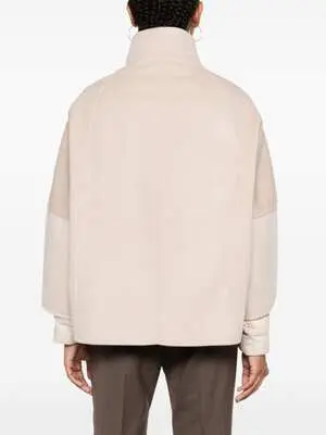 MOORER Lenie-czi Layered Pea Coat