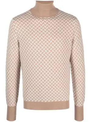 DRUMOHR Biscottino Cashmere Jumper - Brown