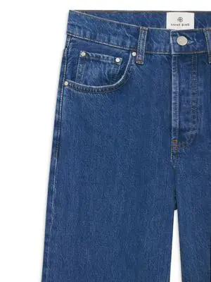 ANINE BING Hugh Wide-leg Jeans - Blue