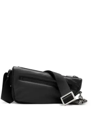 Burberry Shield Zipped Crossbody Bag - Black