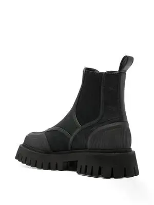 Gucci Gg Canvas Chelsea Boots