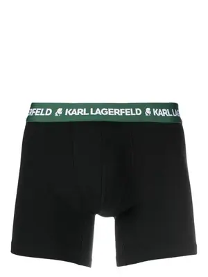 Karl Lagerfeld Logo-waistband Boxers