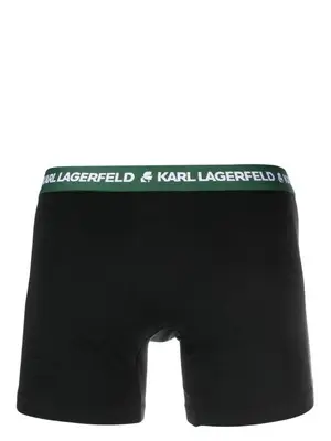 Karl Lagerfeld Logo-waistband Boxers