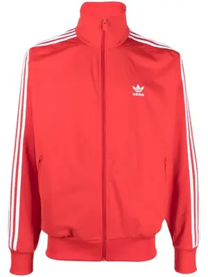 Adidas Firebird Trefoil-logo Jacket - Red