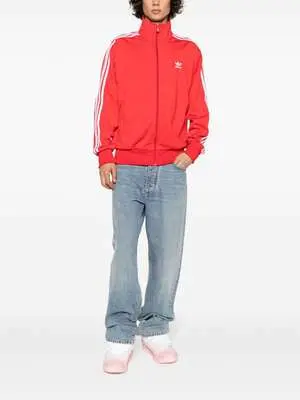 Adidas Firebird Trefoil-logo Jacket - Red