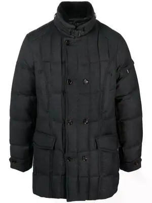 MOORER Funnel-neck Padded Coat