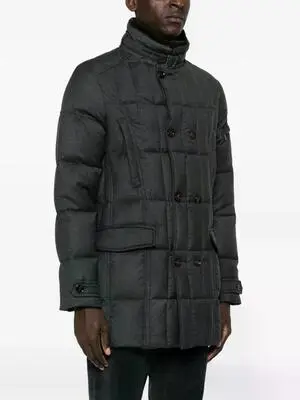 MOORER Funnel-neck Padded Coat