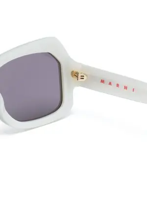 Marni Oversized Frame Sunglasses