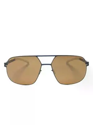 Mykita Angus Pilot-frame Sunglasses - Grey