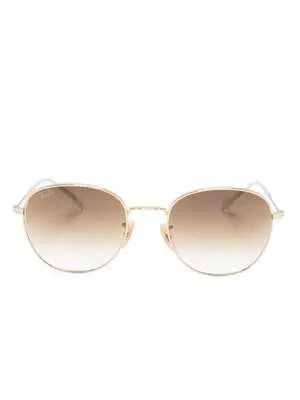 Ray-ban Pantos Frame Sunglasses - Gold