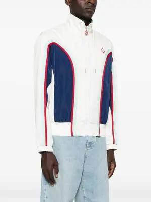 Casablanca Panelled Zip-up Track Jacket