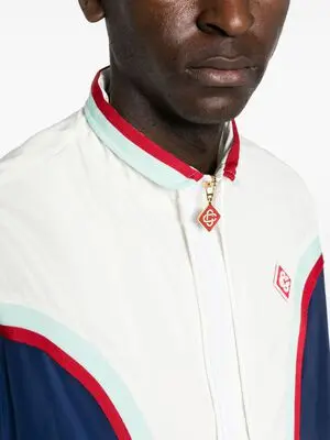 Casablanca Panelled Zip-up Track Jacket