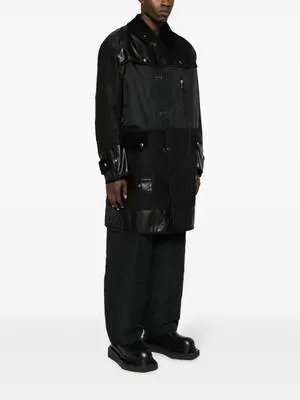 Junya Watanabe Panelled Single-breasted Parka