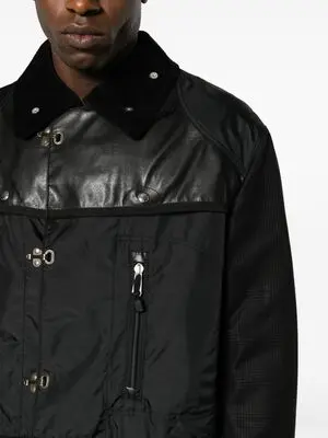 Junya Watanabe Panelled Single-breasted Parka