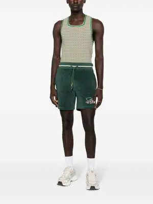 AUTRY Logo-embroidered Track Shorts
