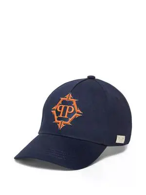 Philipp Plein Hexagon-logo Baseball Cap - Blue