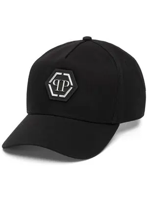 Philipp Plein Logo-plaque Baseball Cap - Black