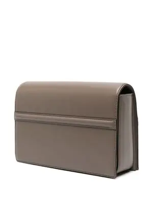 TOTEME T-flap Leather Shoulder Bag - Brown