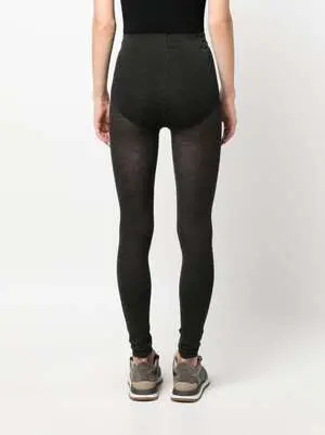 Brunello Cucinelli Sheer Cashmere-blend Leggings