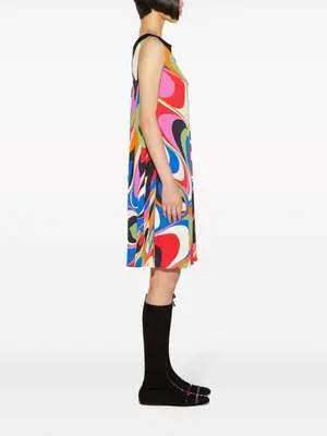 Emilio Pucci Onde-print Shift Dress