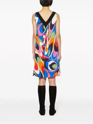 Emilio Pucci Onde-print Shift Dress